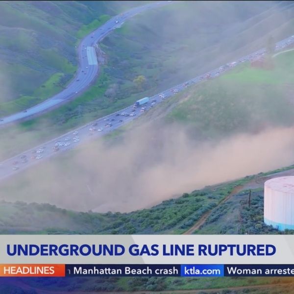 Heavy rains likely triggered gas line rupture that shut down 5 Freeway ...