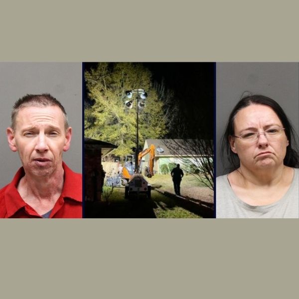Mississippi couple arrested after body found buried in backyard amid ...